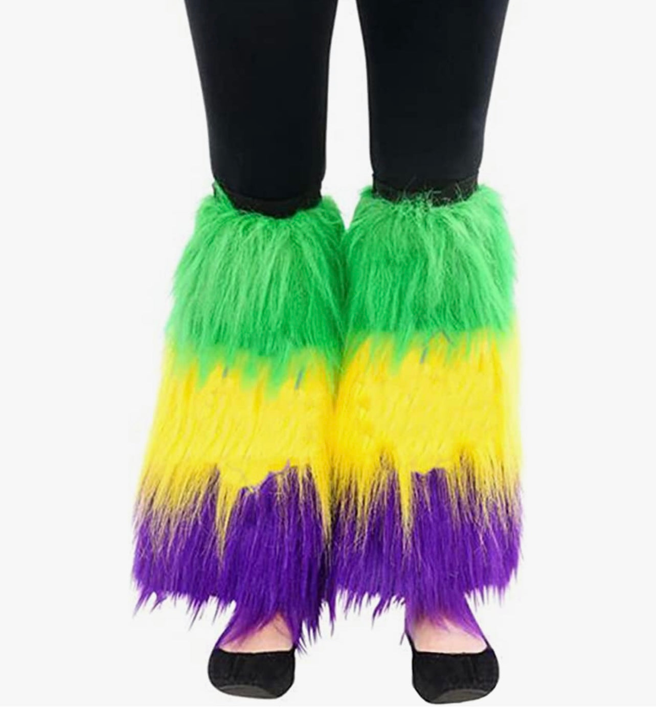 Mardi Gras Leg Warmers